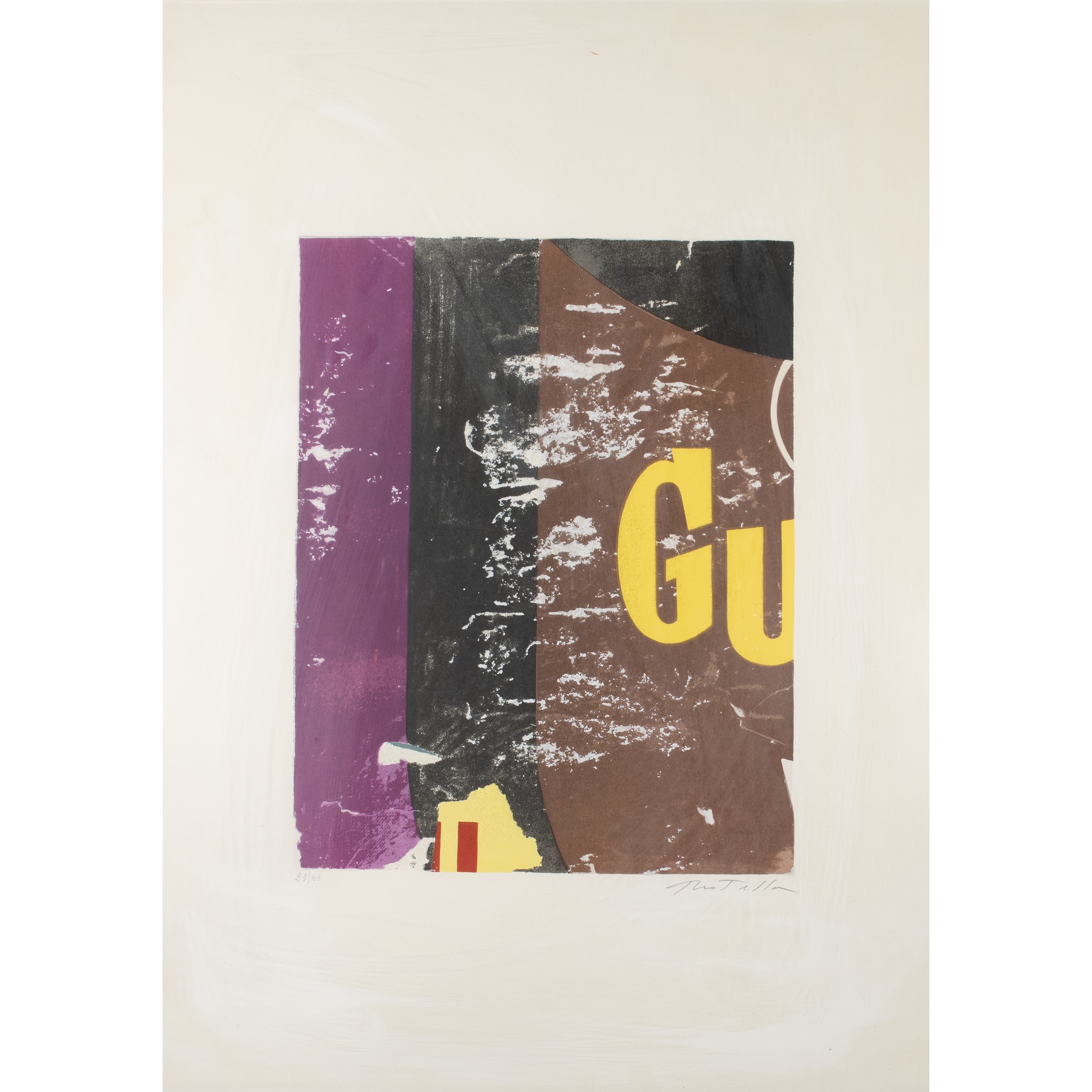 Mimmo Rotella | Untitled | MutualArt