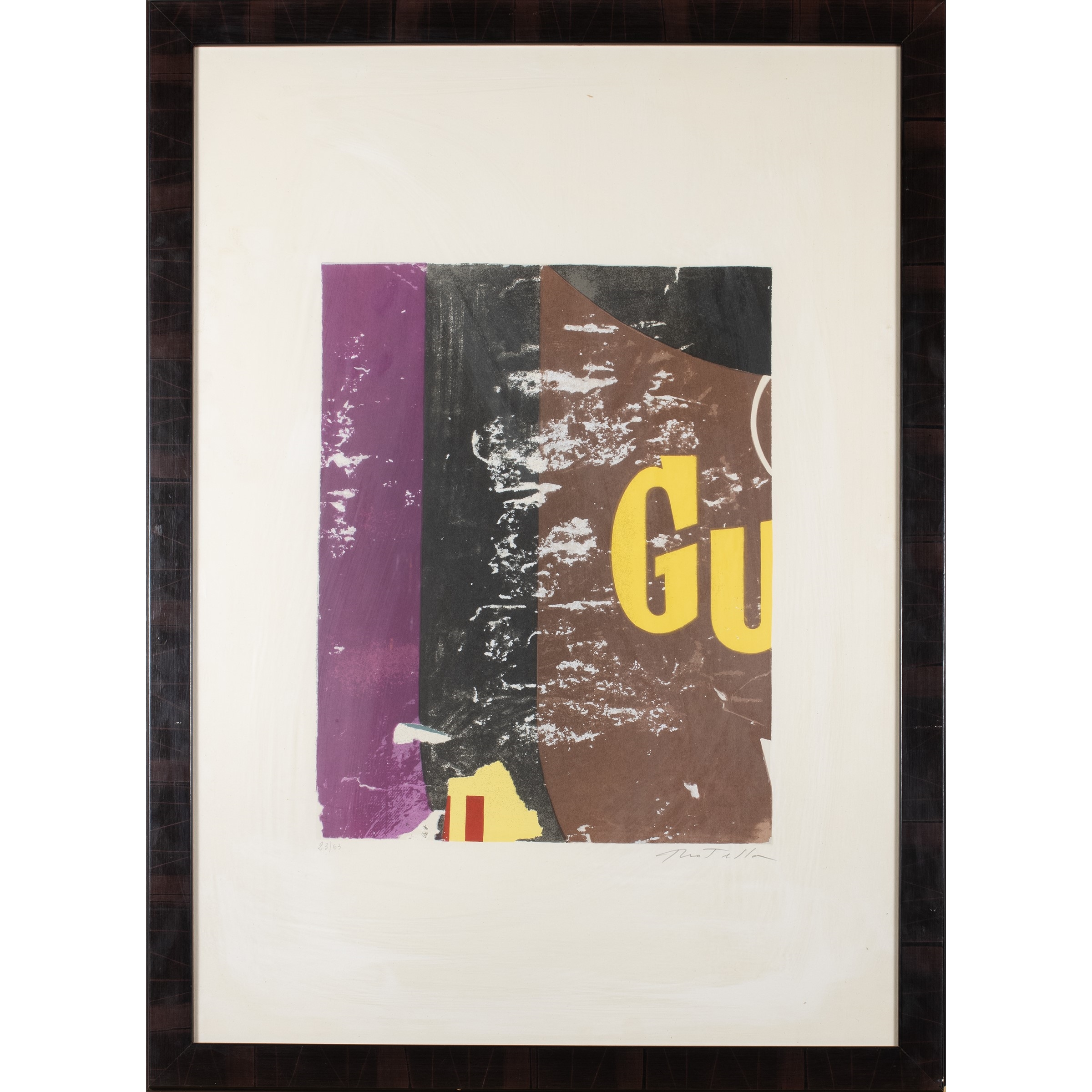 Mimmo Rotella | Untitled | MutualArt