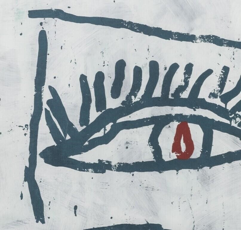 Donald Baechler | Untitled (Eye) (1984) | MutualArt