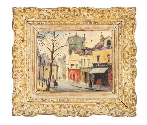 Louis Dali | Parisian Street Scene | MutualArt