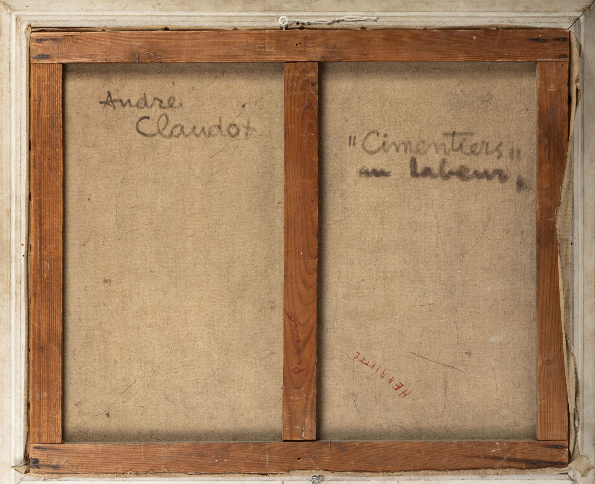 Andre Claudot | Cement workers at work | MutualArt