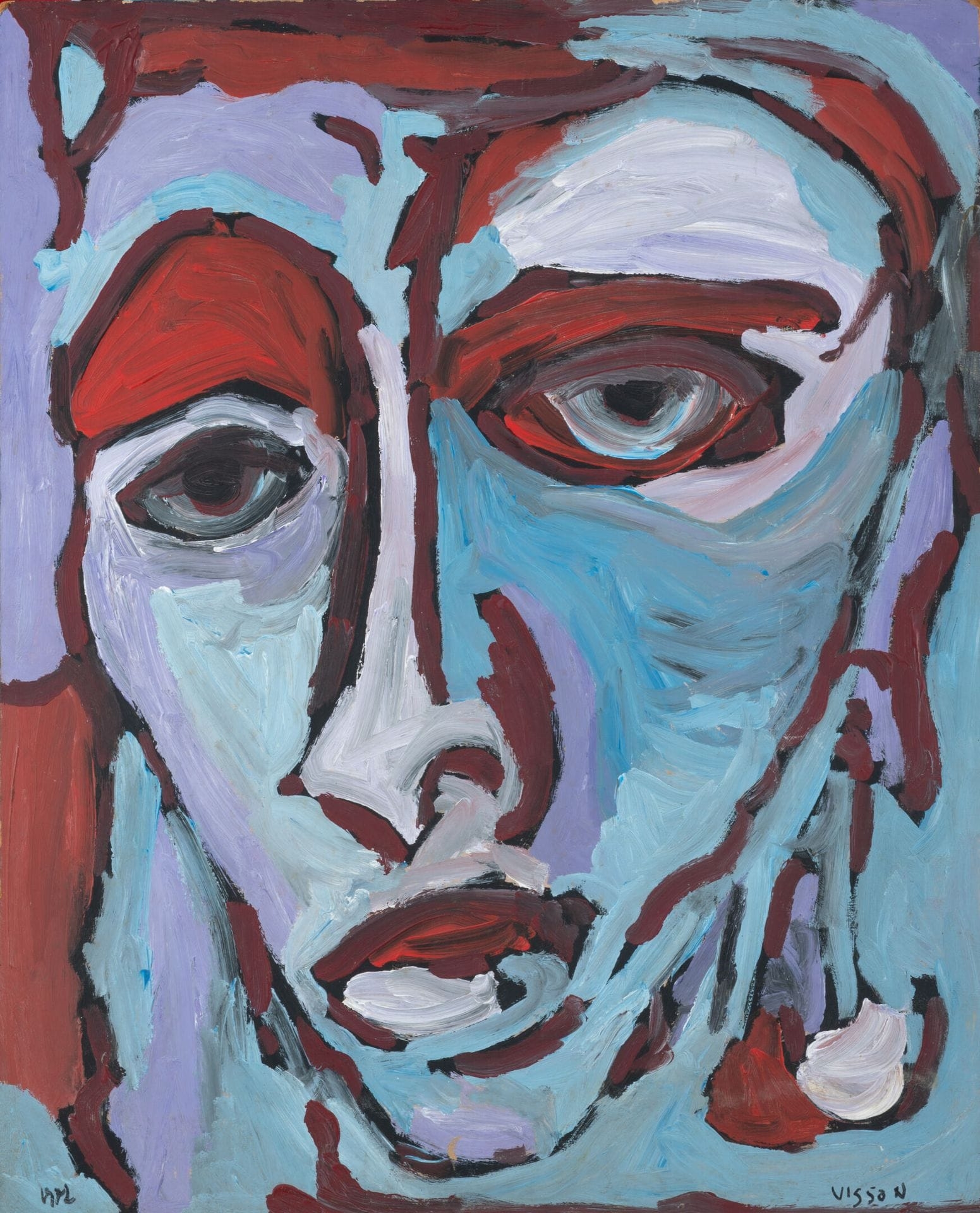 Philippe Visson | Egyptian Head (1972) | MutualArt