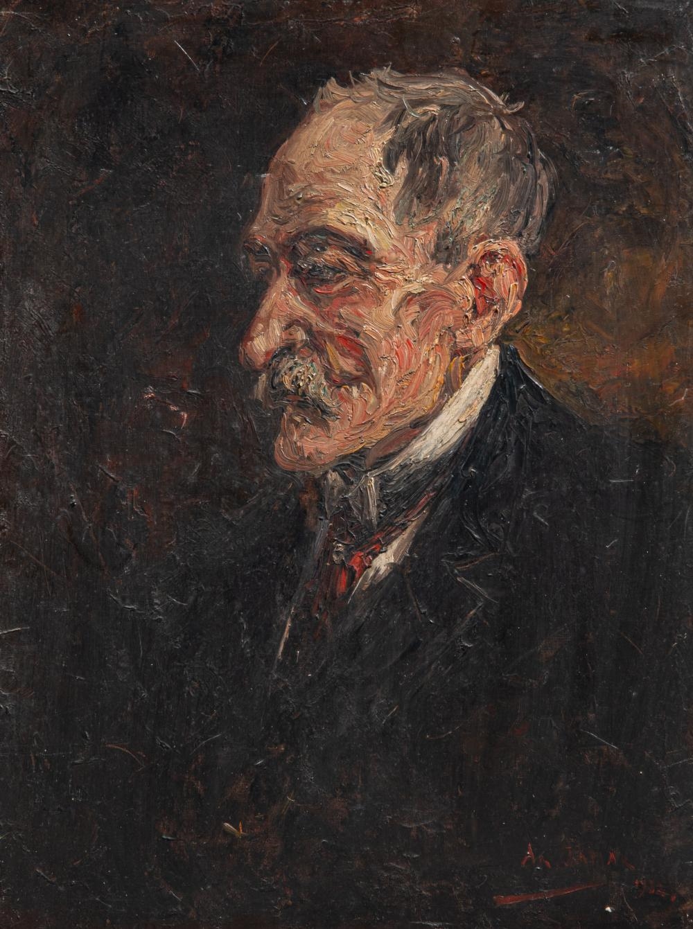 Armand Jamar | portrait of Dr Louis De Winter (1932) | MutualArt