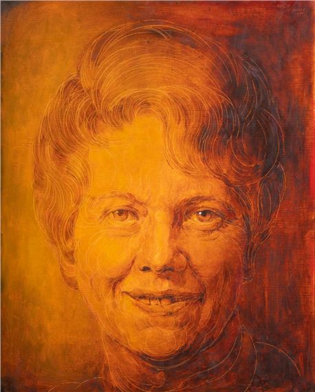 Félix De Boeck | portrait of a lady (1971) | MutualArt