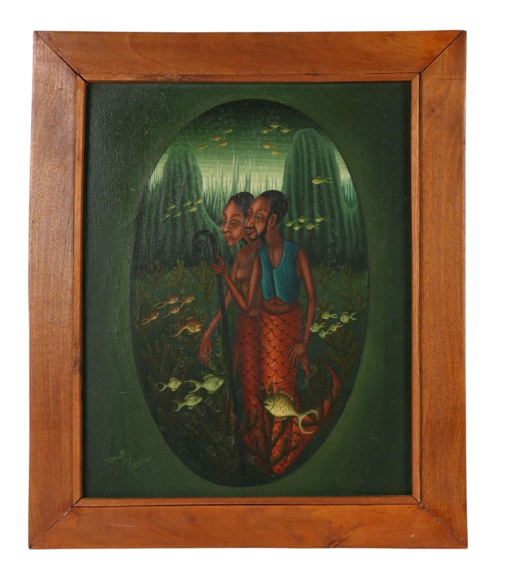 Smith Blanchard | Surreal Mermaid Painting | MutualArt