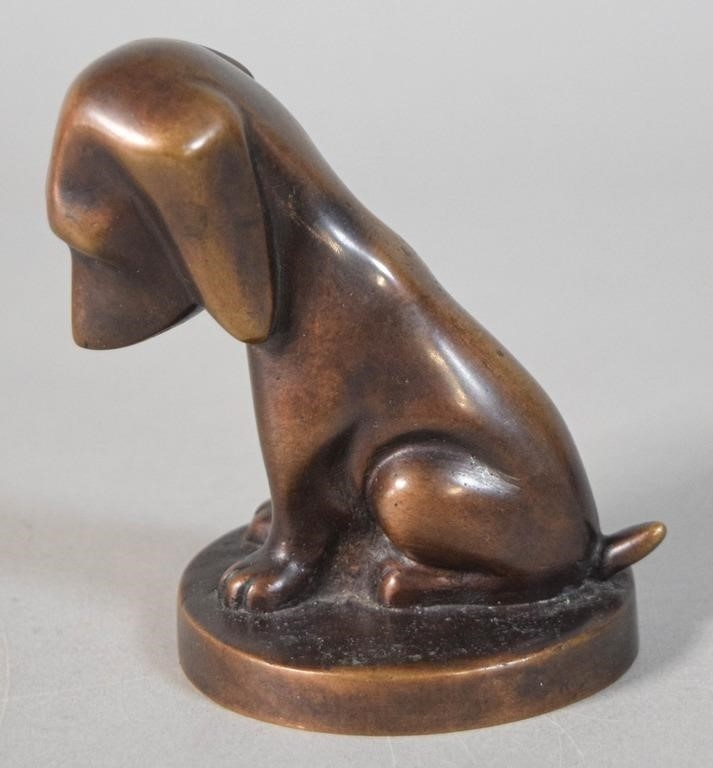 Roland Paris | Roland French Bronze Dachshund | MutualArt