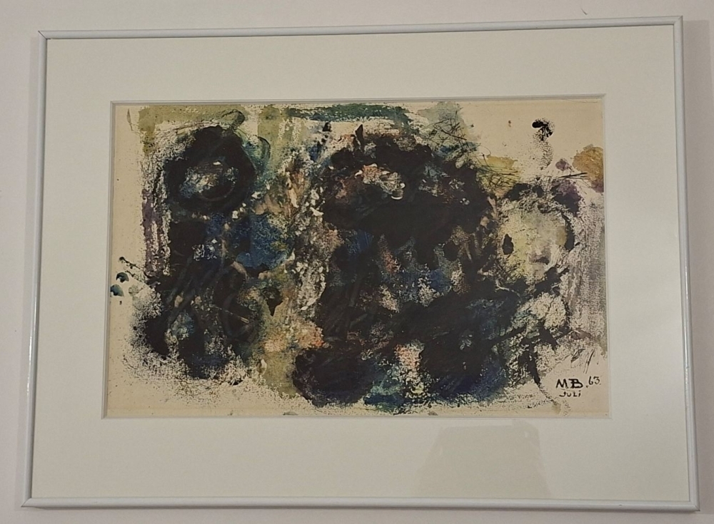 Mogens Balle | cobra composition (1963) | MutualArt