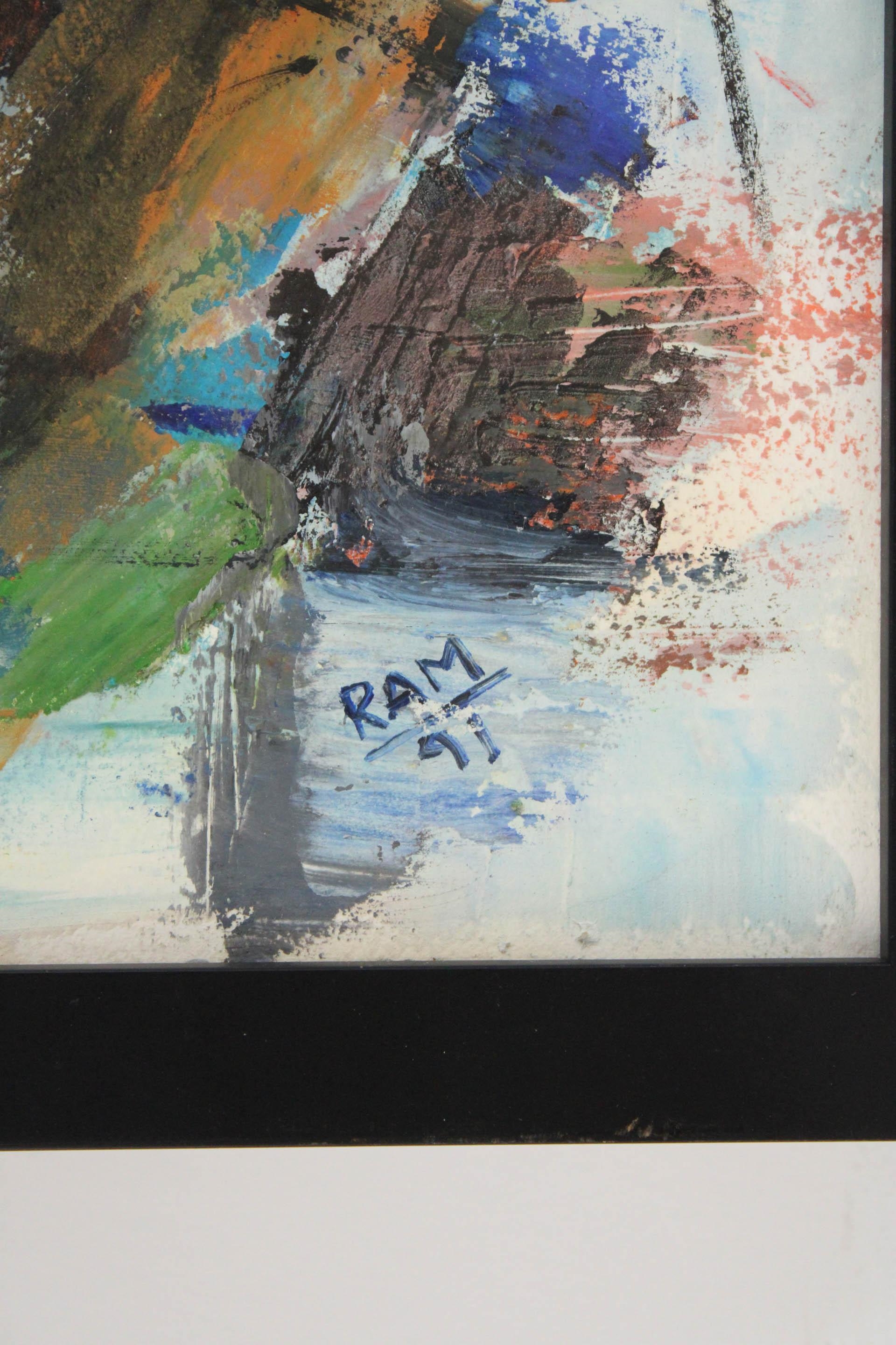 Ram Kumar | Abstract (1991) | MutualArt