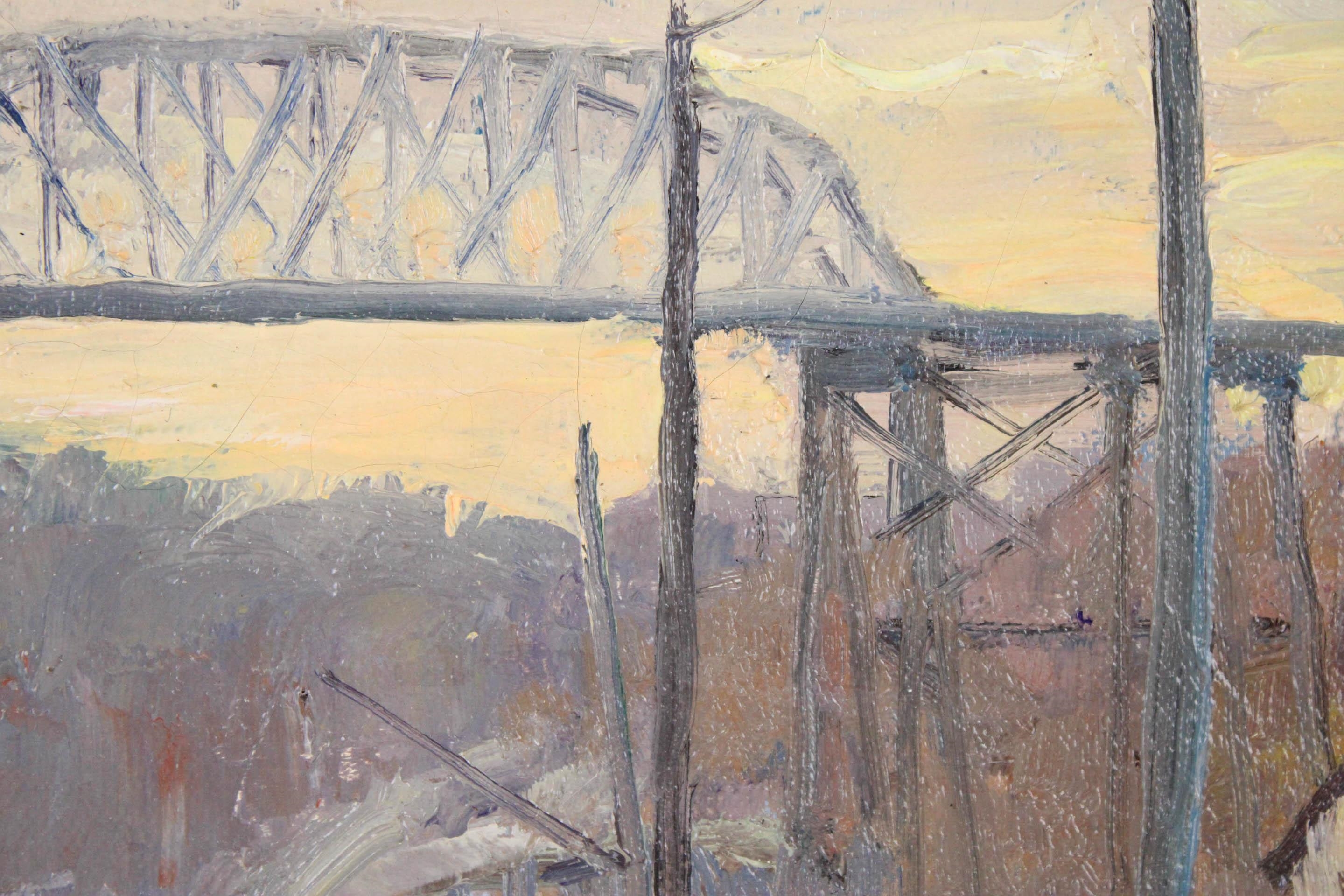 Harry Leith-Ross | Trenton Bridge from Morrisville | MutualArt