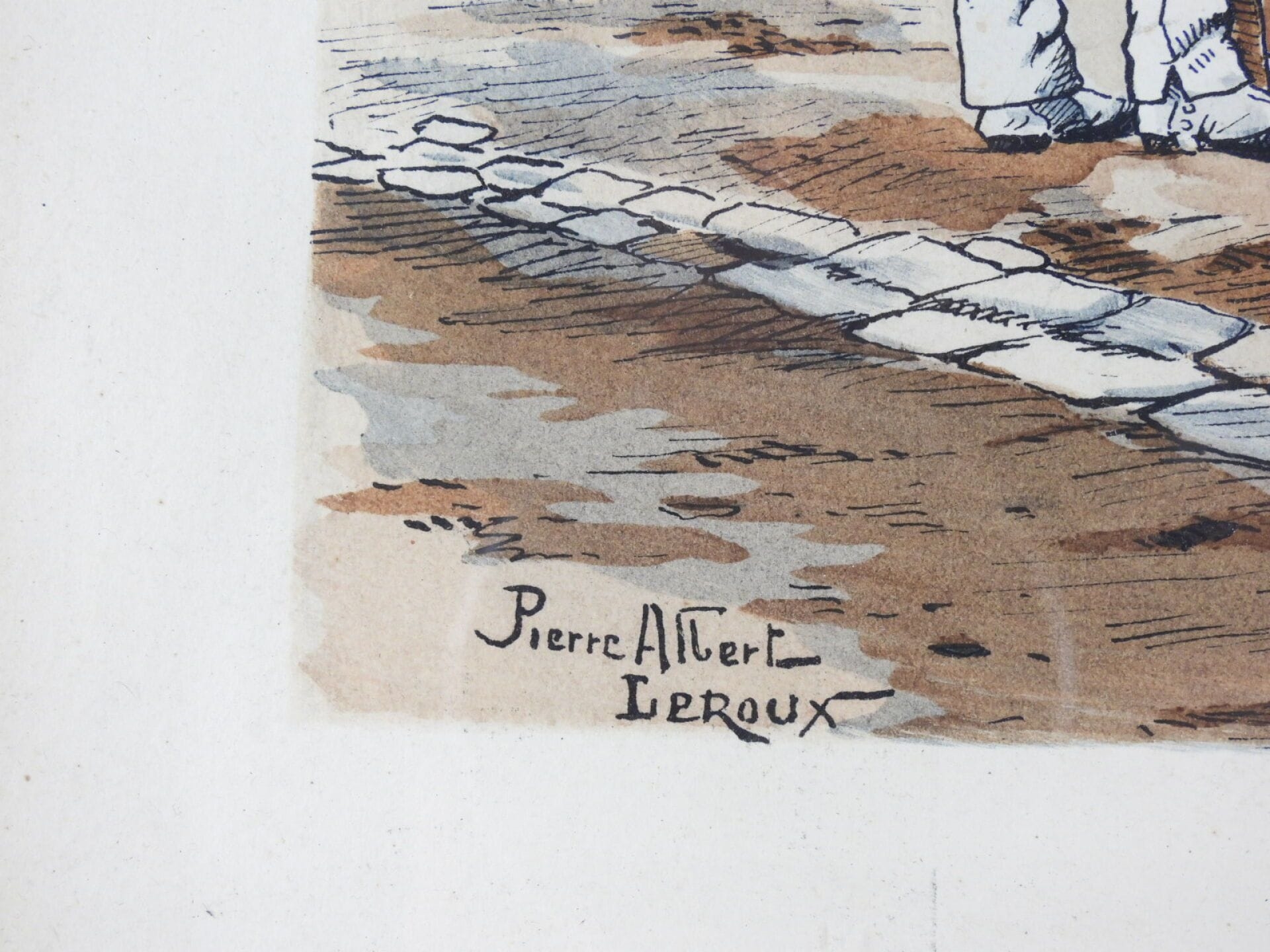 Pierre Albert Leroux | Study of soldiers | MutualArt