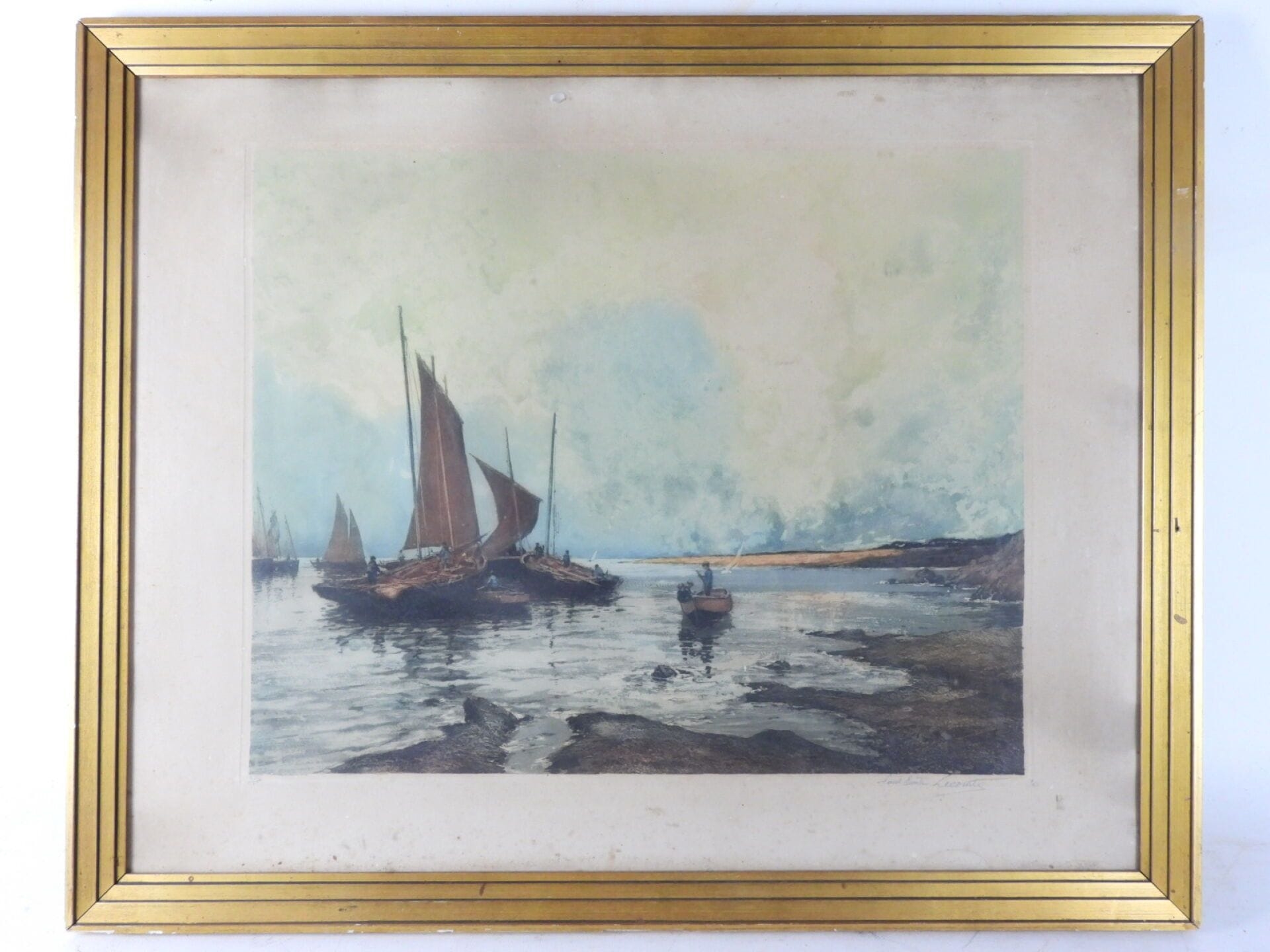 Paul Emile Lecomte | The boat | MutualArt