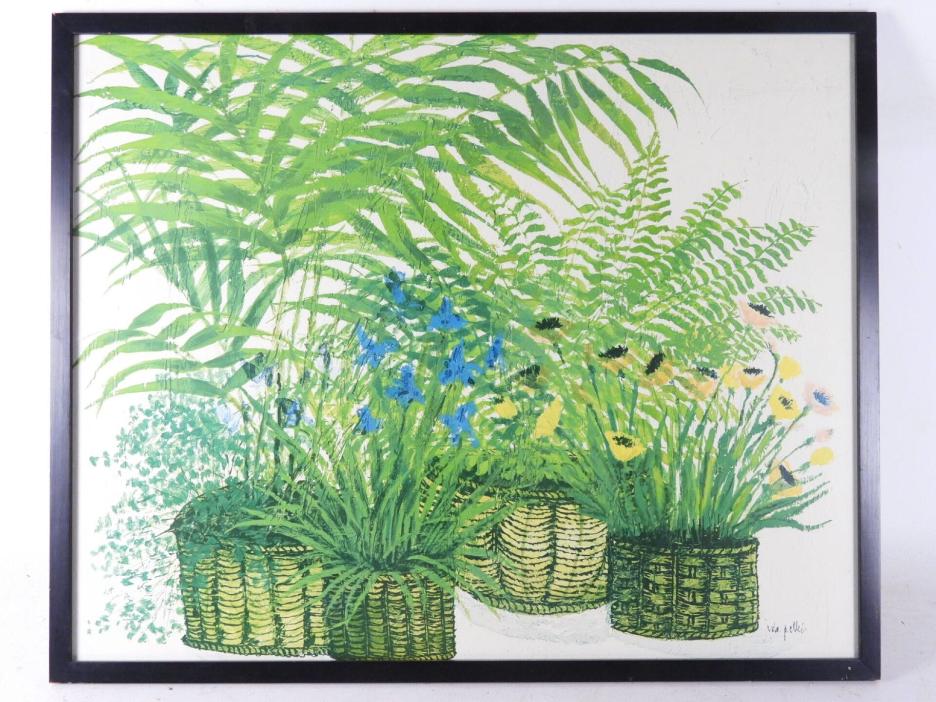 Ida Pellei | Green plants | MutualArt