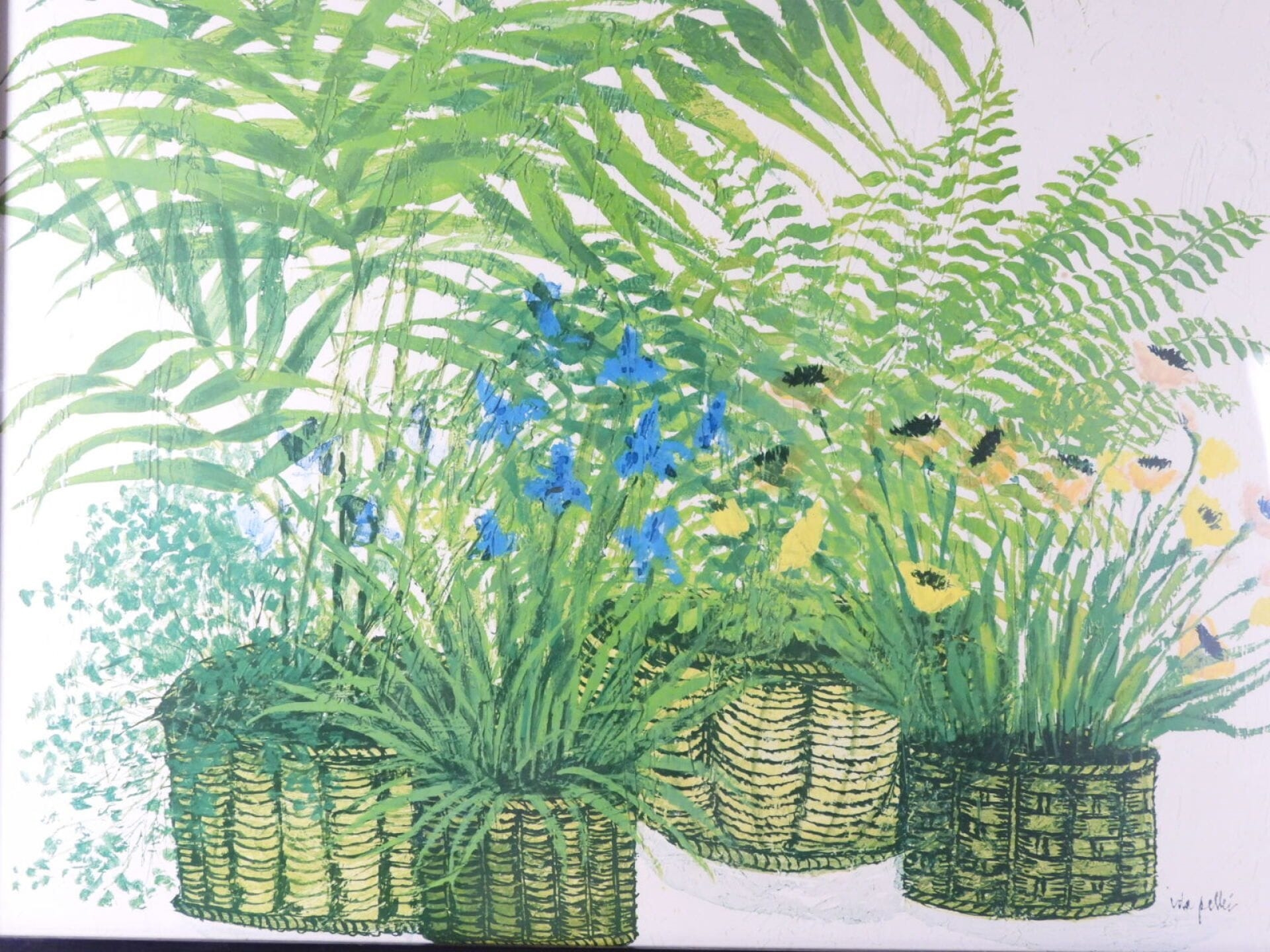 Ida Pellei | Green plants | MutualArt