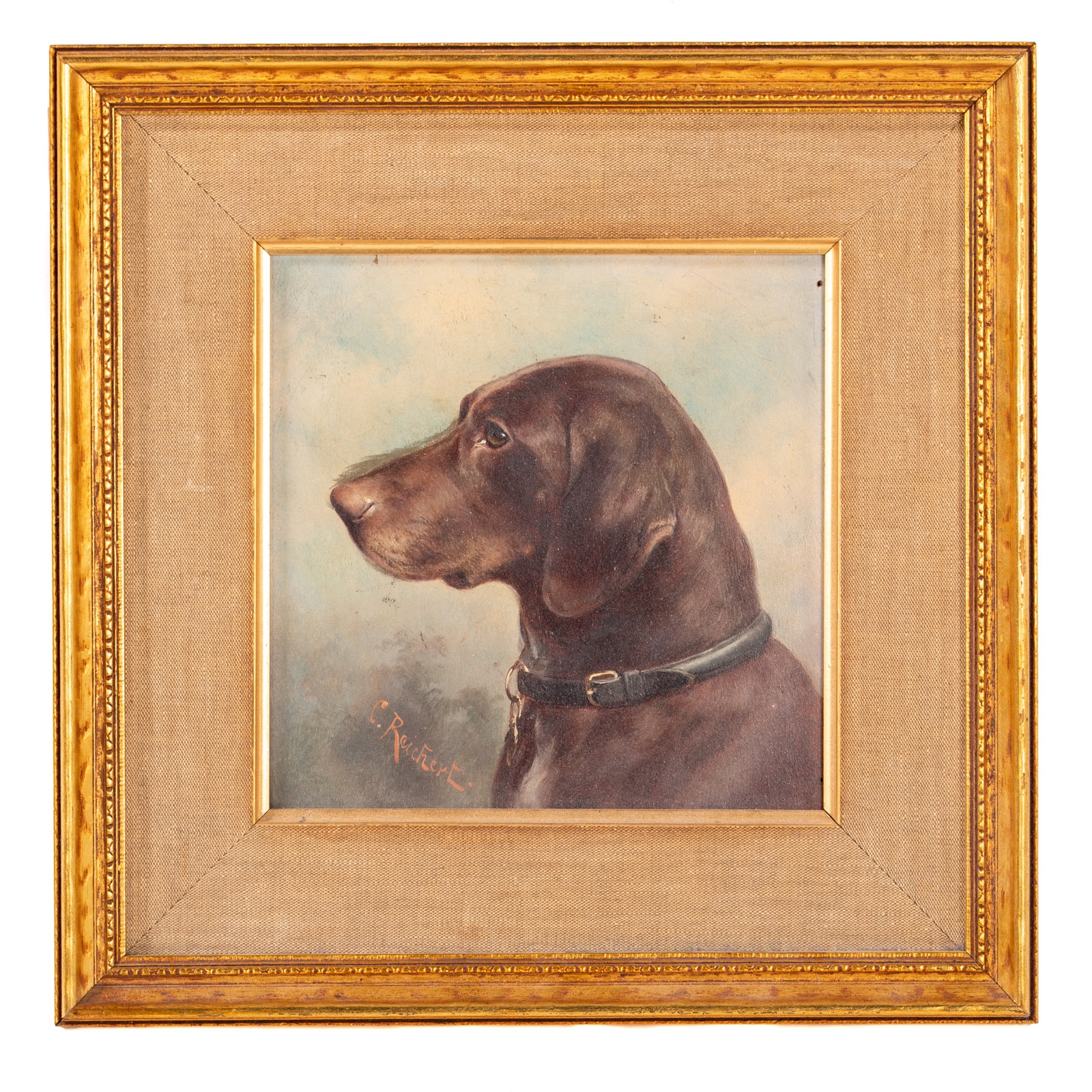 Carl Reichert | Profile of a Dog | MutualArt