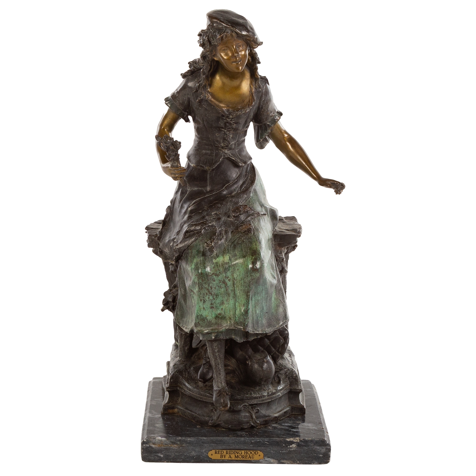 Auguste Moreau | Red Riding Hood | MutualArt