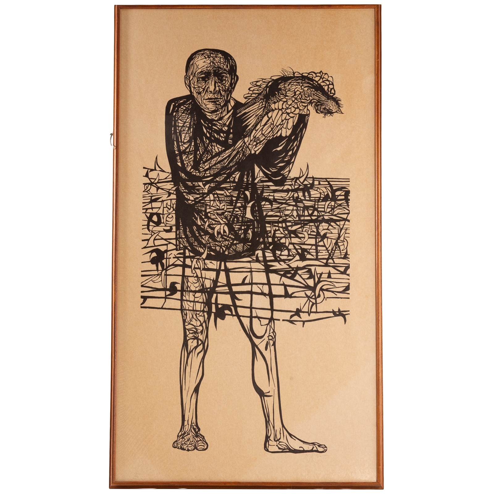 Leonard Baskin | Man of Peace | MutualArt