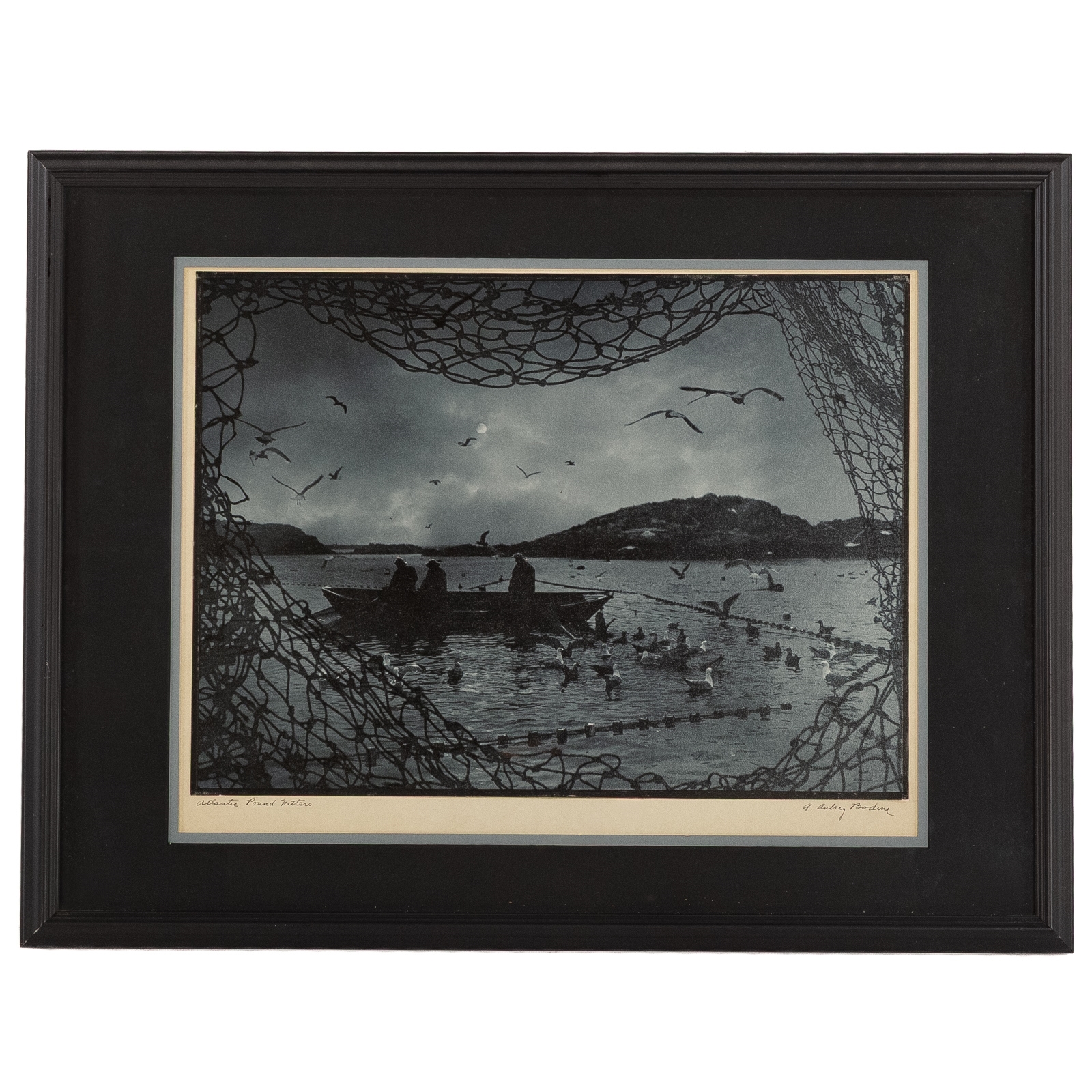 A. Aubrey Bodine | Atlantic Pound Netters | MutualArt