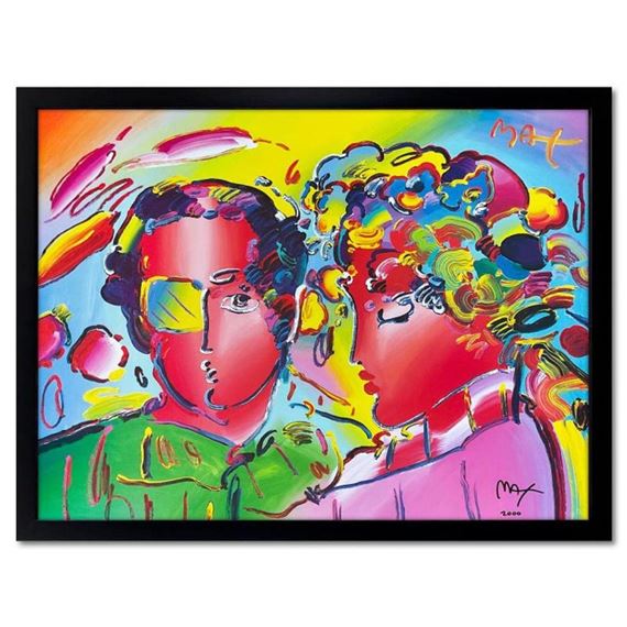 Peter Max | Zero In Love | MutualArt