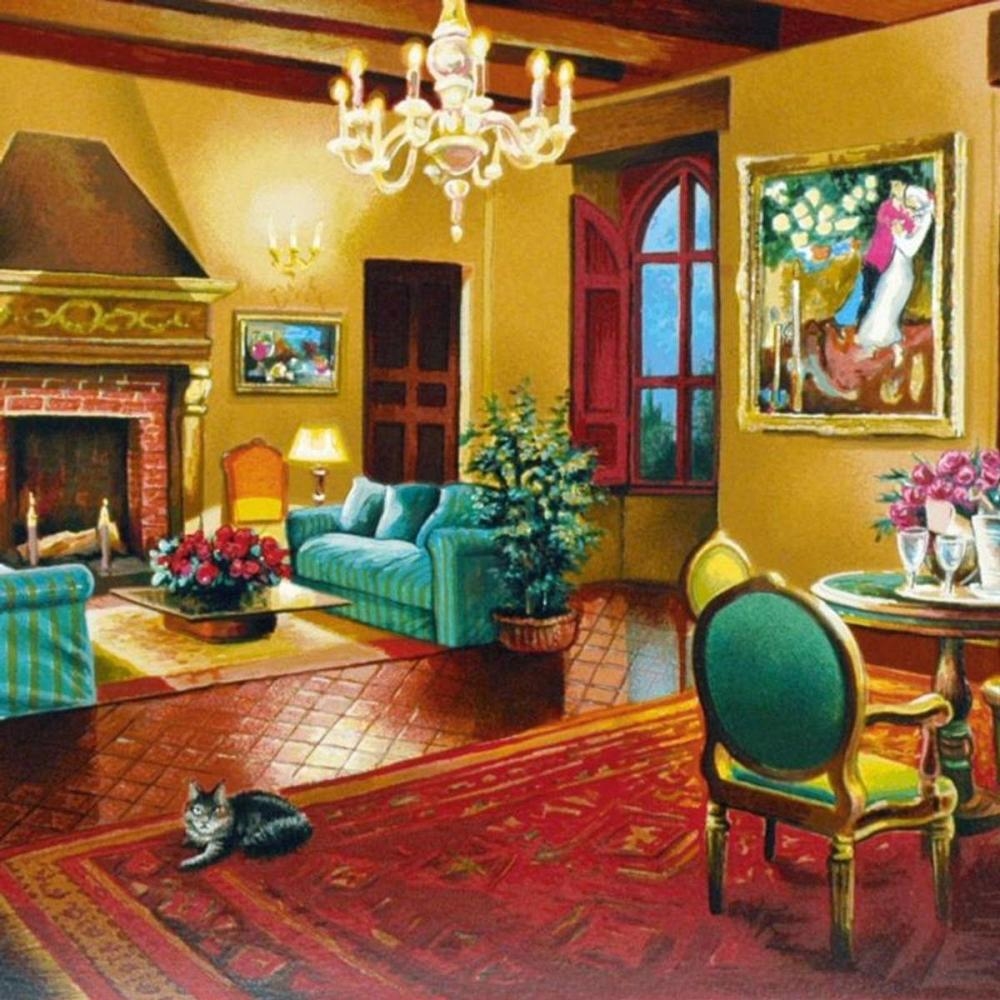 Anatoly Metlan | Homage to Chagall | MutualArt