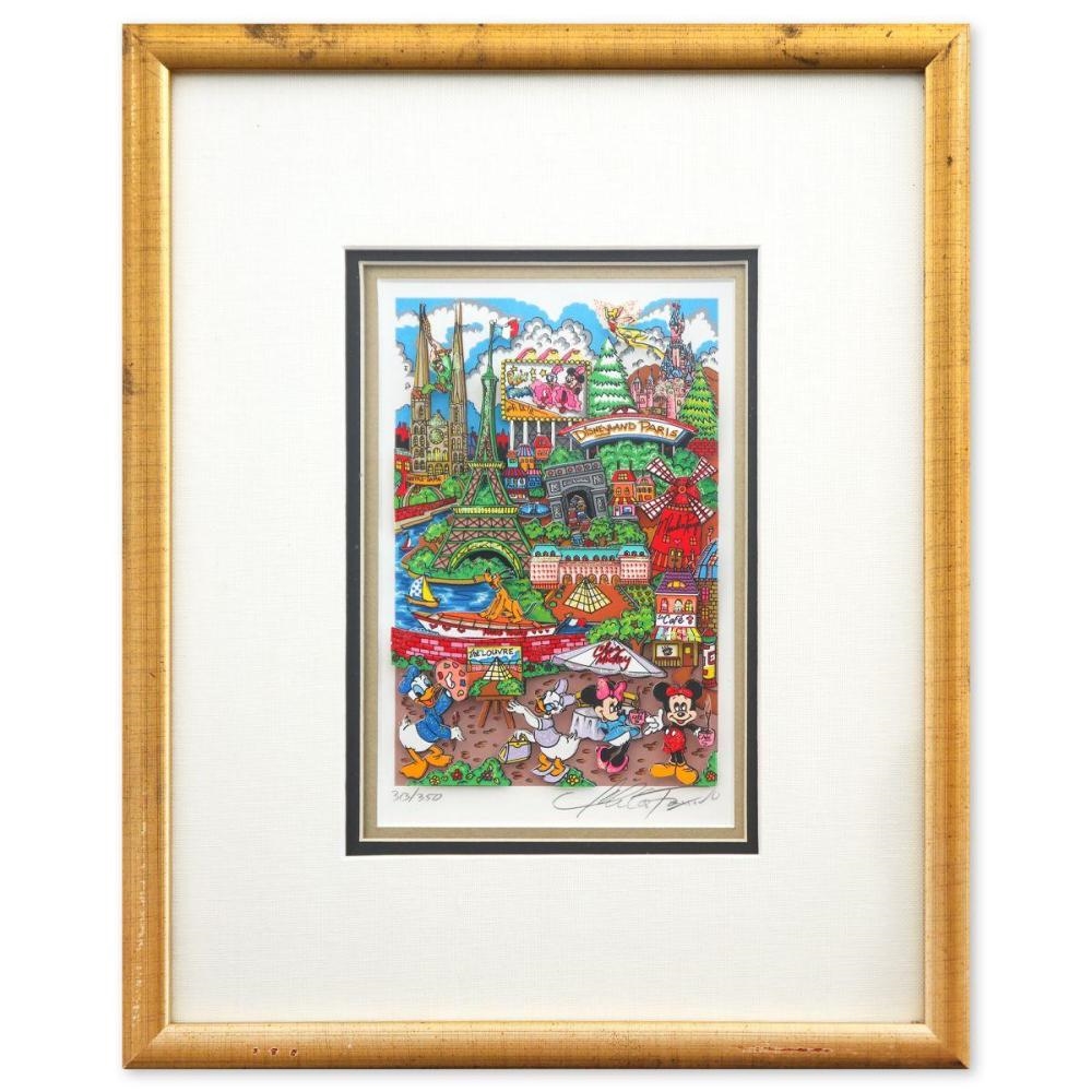 Charles Fazzino | Disneyland Paris | MutualArt