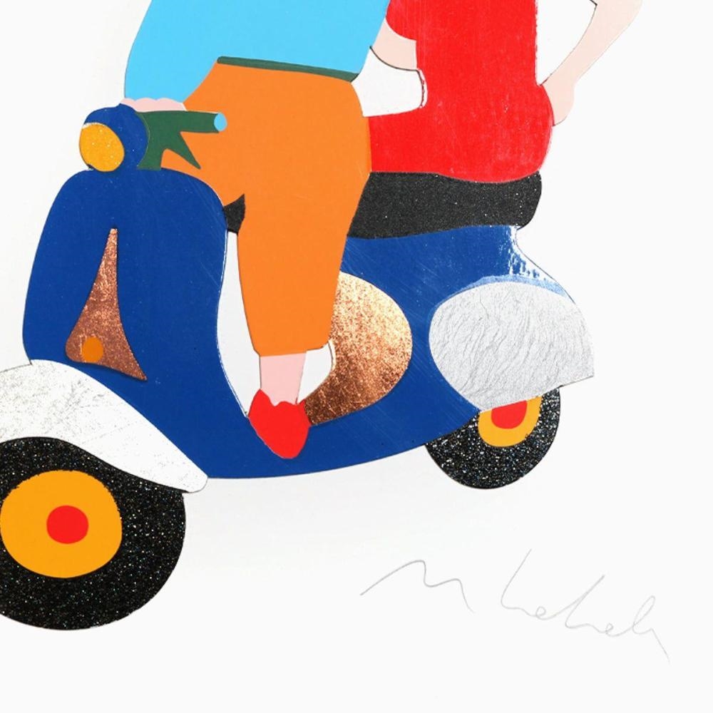 Marco Lodola | Ti porto via conme | MutualArt