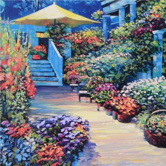 Howard Behrens | Nantucket Flower Market | MutualArt