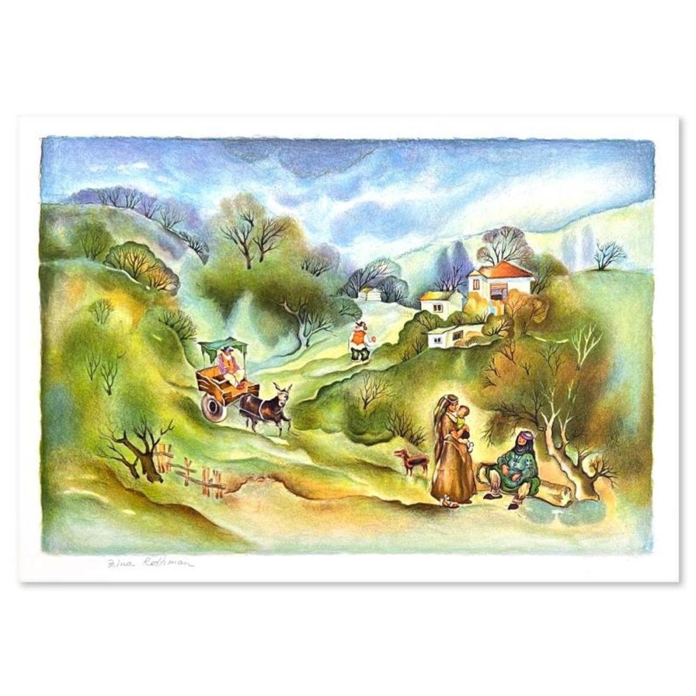 Zina Roitman | Limited Edition Serigraph | MutualArt