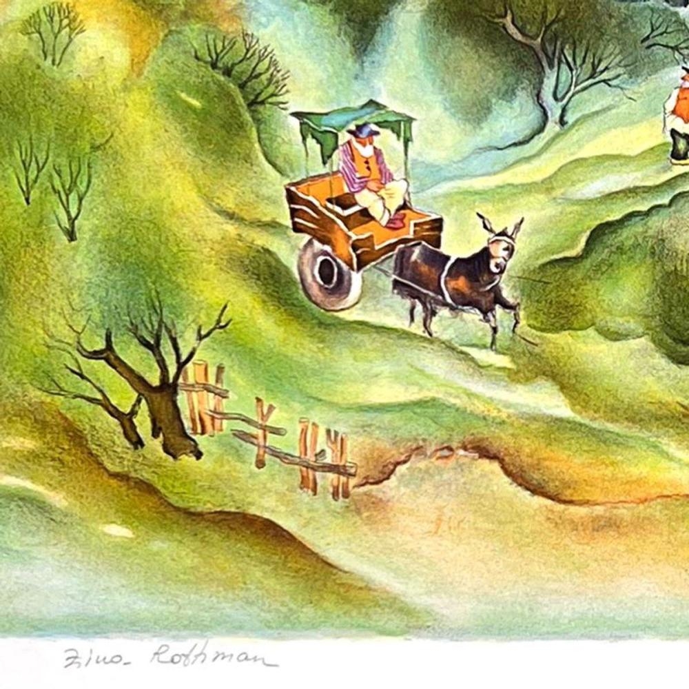 Zina Roitman | Limited Edition Serigraph | MutualArt