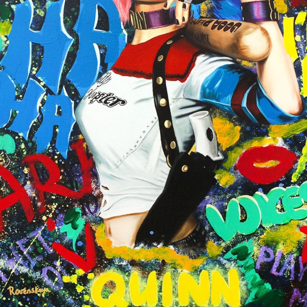 Nastya Rovenskaya | Harley Quinn is Here | MutualArt