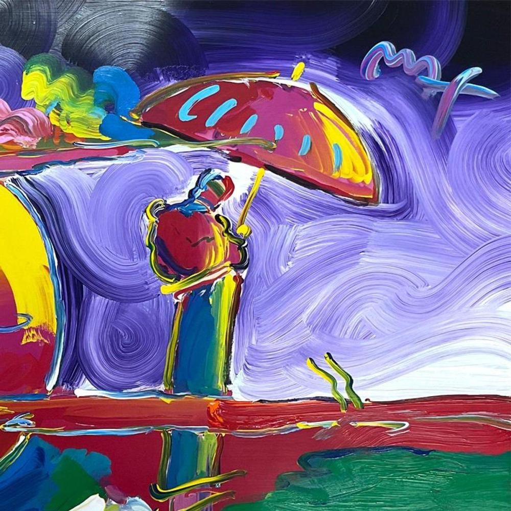 Peter Max | New Moon | MutualArt