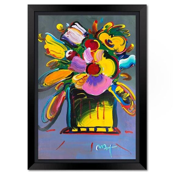 Peter Max | Abstract Flower | MutualArt