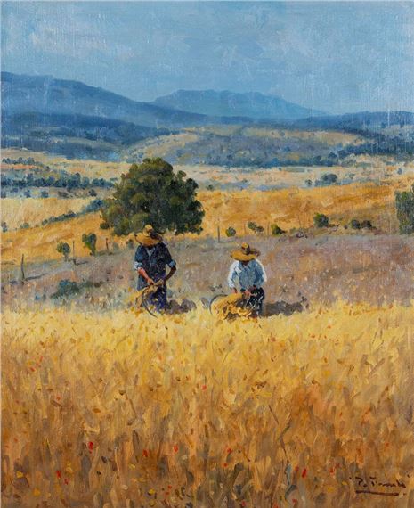 Pedro Fraile | FIELD OF WORKERS | MutualArt