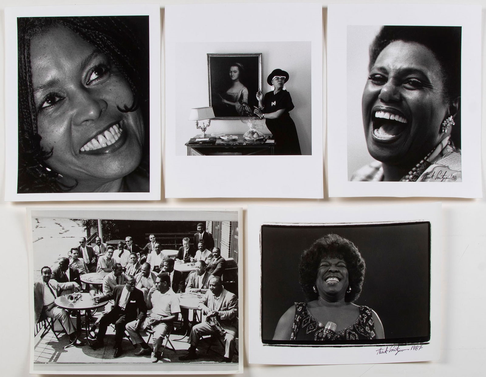 Herb Snitzer | JAZZ Series: SARAH VAUGHN, 1987; MAXINE WELDON, 1988 ...