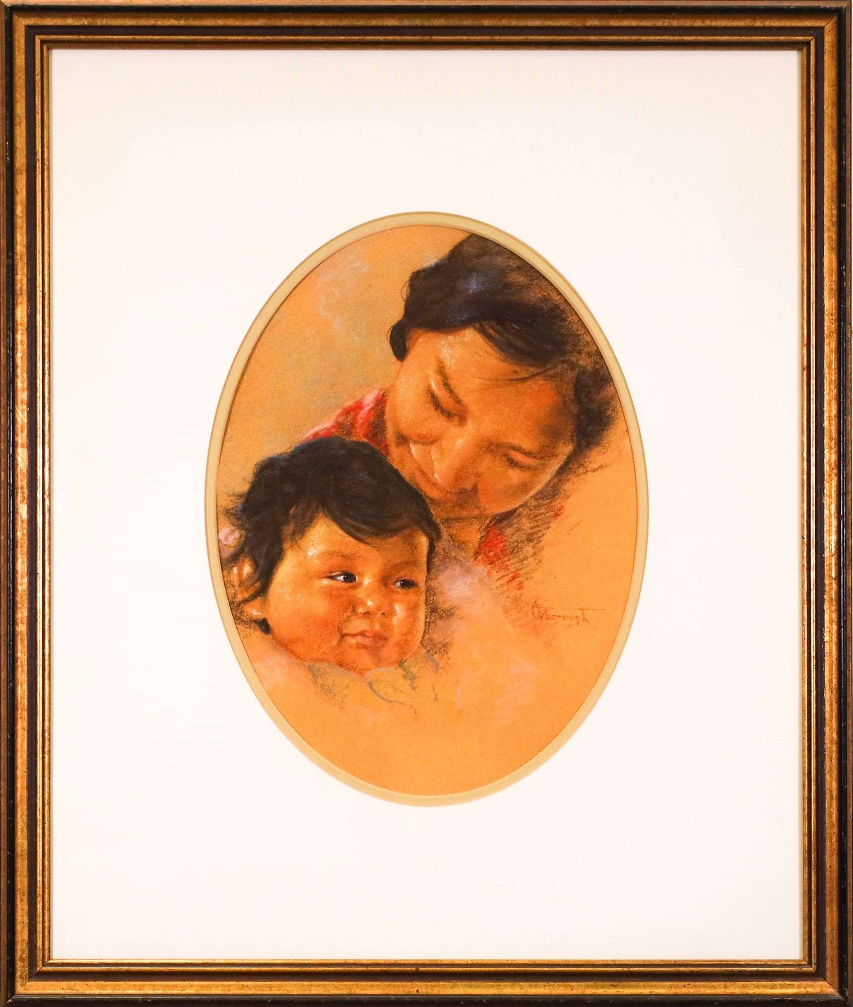 Dorothy Marie Oxborough | Untitled, Mother and Child | MutualArt