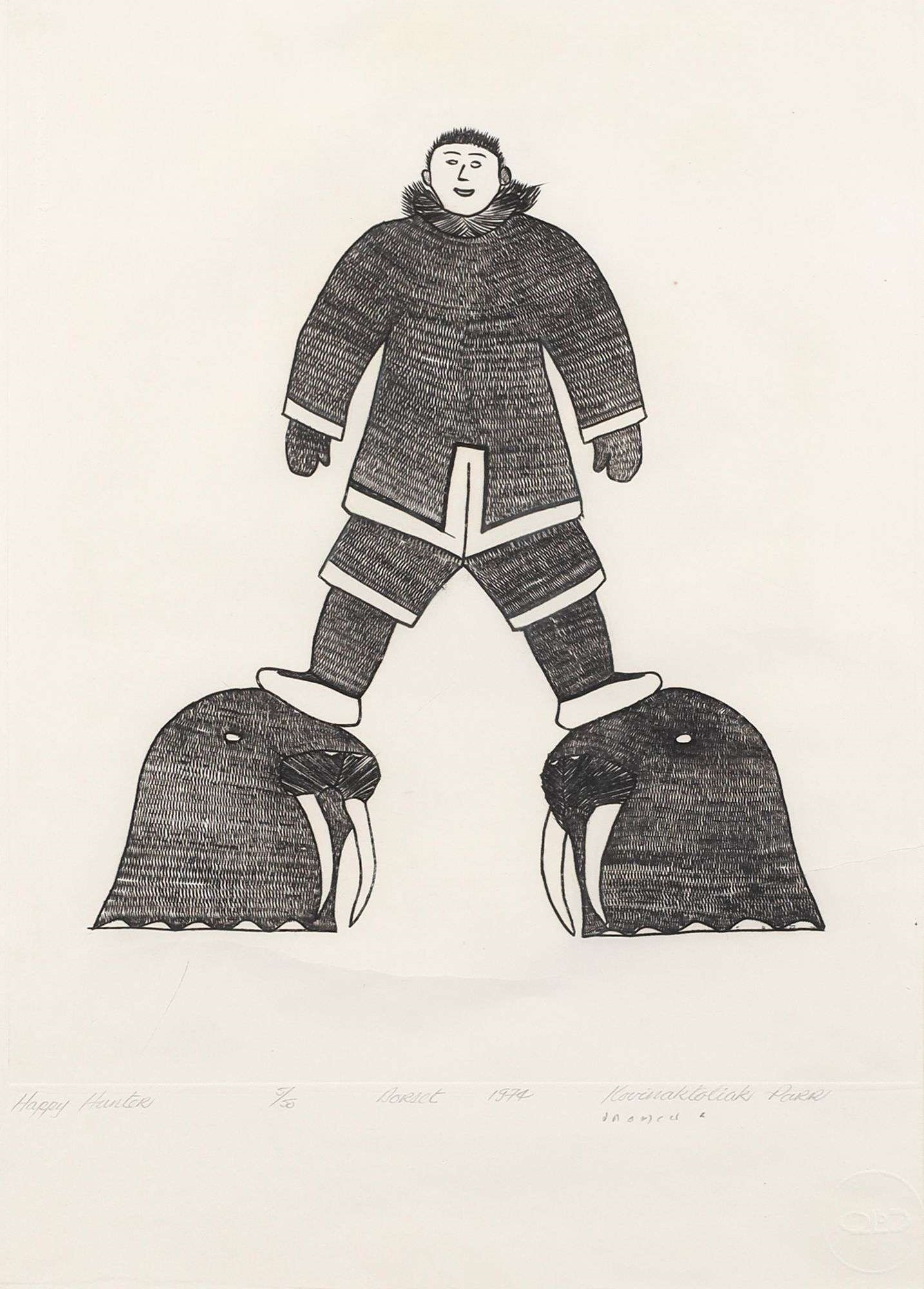 Kovinaktilliak Parr | Happy Hunter (1974) | MutualArt