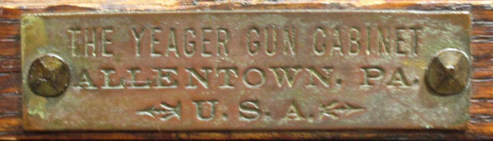 Charles Limbert | YEAGER GUN CABINET (1900 - 1910) | MutualArt