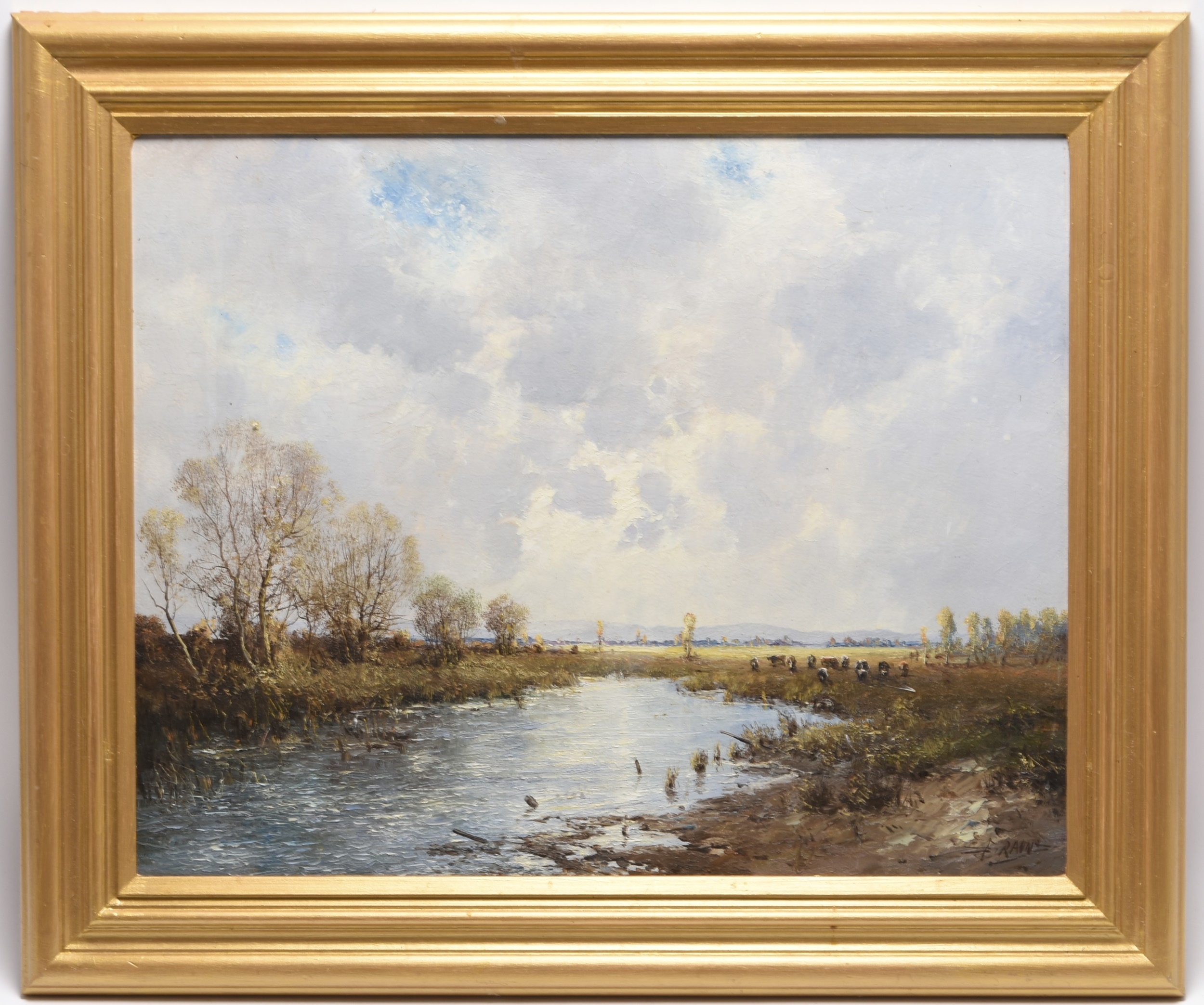Detlef Rahn | A River Landscape | MutualArt