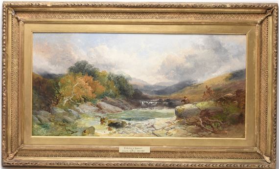 Joseph Horlor | Fishing in Exmoor | MutualArt