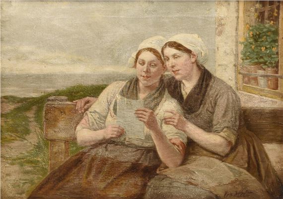 Henri Bource | The Love Letter | MutualArt