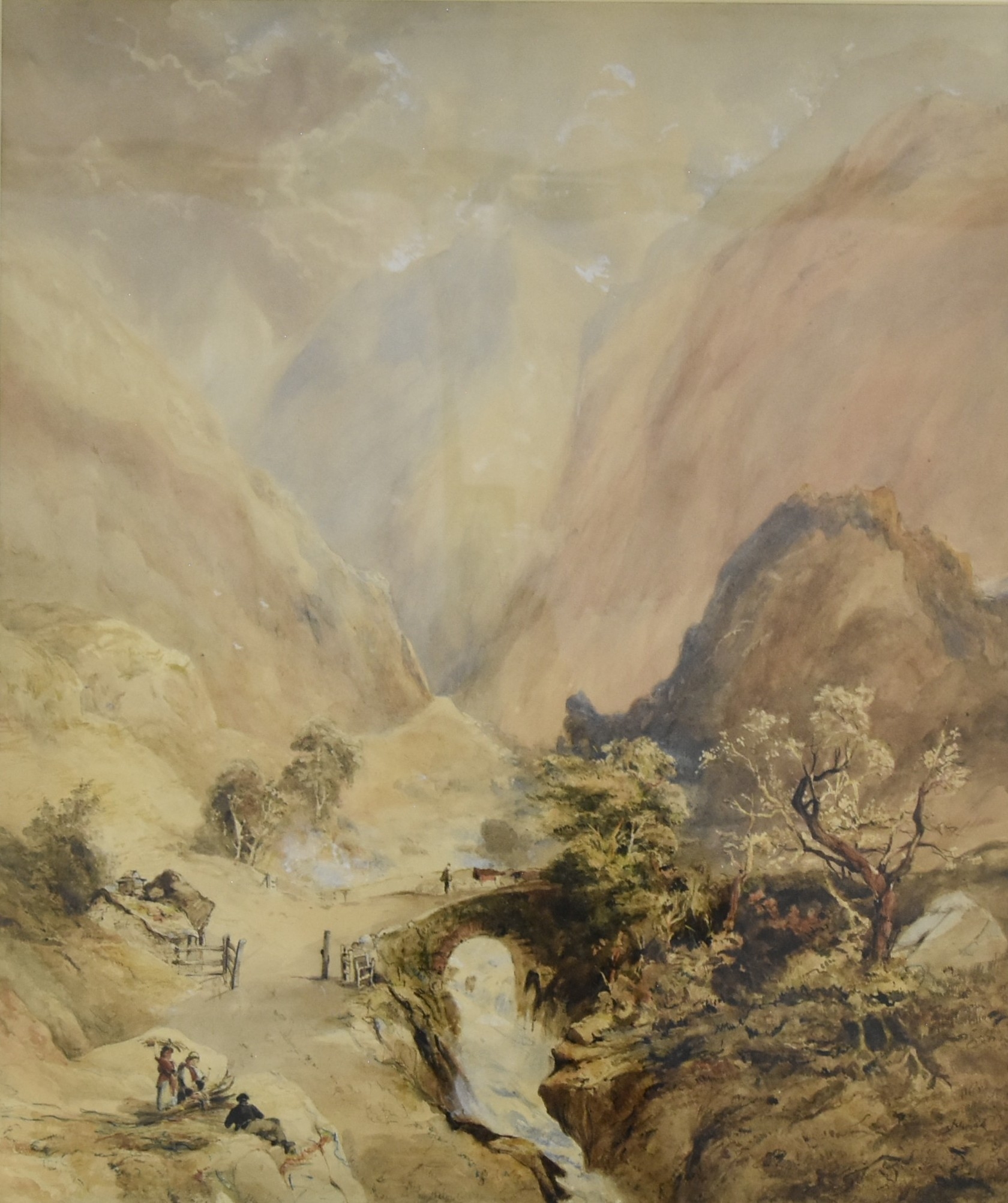 Aaron Edwin Penley | Large extensive valley landscape | MutualArt