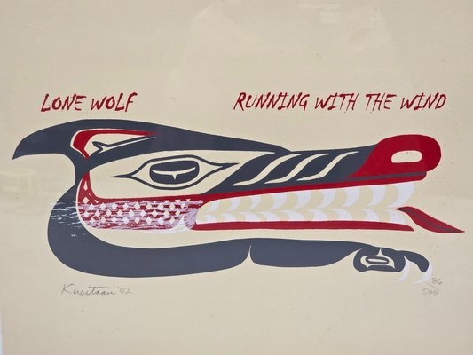 Harold Geoffrey Campbell | Lone Wolf - Running with the Wind | MutualArt