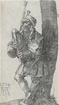 Albrecht Dürer | Der Dudelsackpfeifer | MutualArt