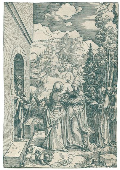 Albrecht Dürer | Die Heimsuchung (1503 - 1504) | MutualArt