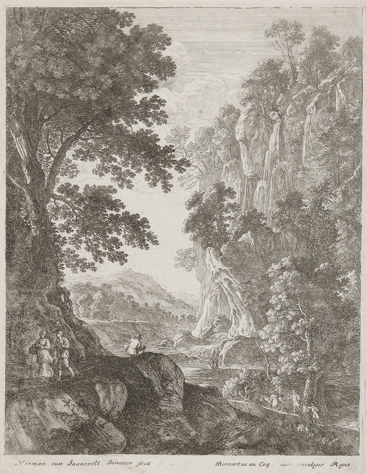 Herman Van Swanevelt | Der Grosse Wasserfall | MutualArt