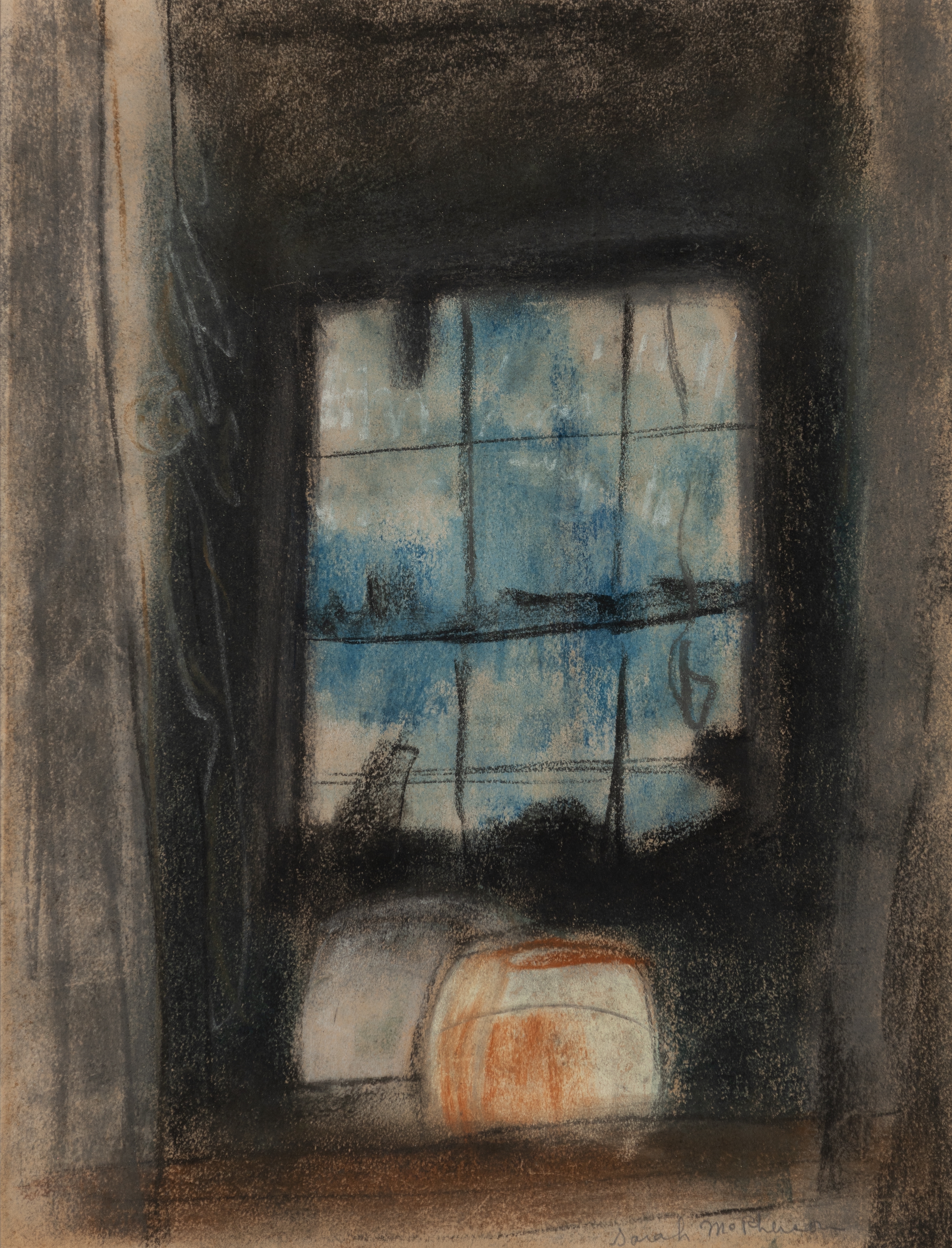 Sarah Mcpherson | Monhegan Fish House | MutualArt