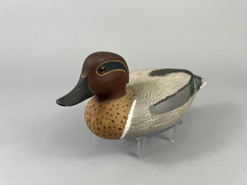 Virgil Lashbrook | Green-Winged Teal Duck Decoys (90) | MutualArt
