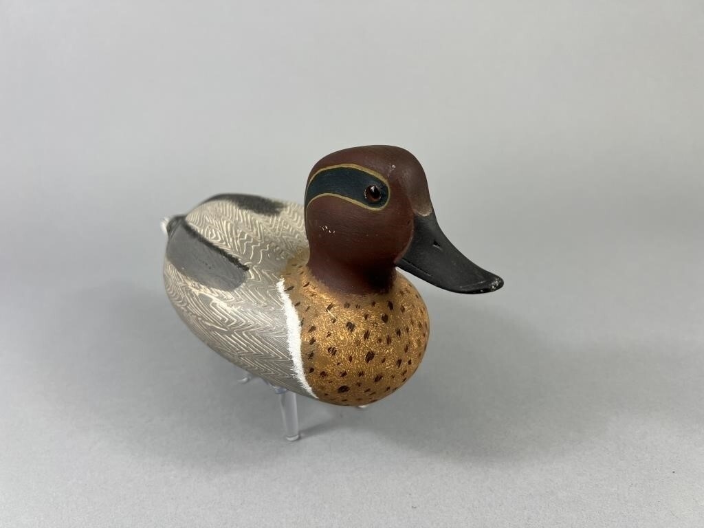 Virgil Lashbrook | Green-Winged Teal Duck Decoys (90) | MutualArt