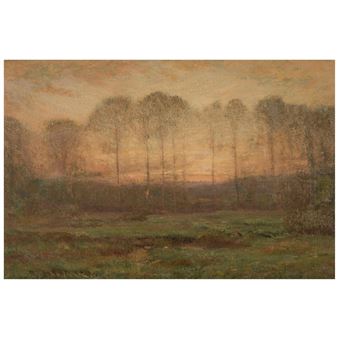 Dwight William Tryon | Night (1921) | MutualArt