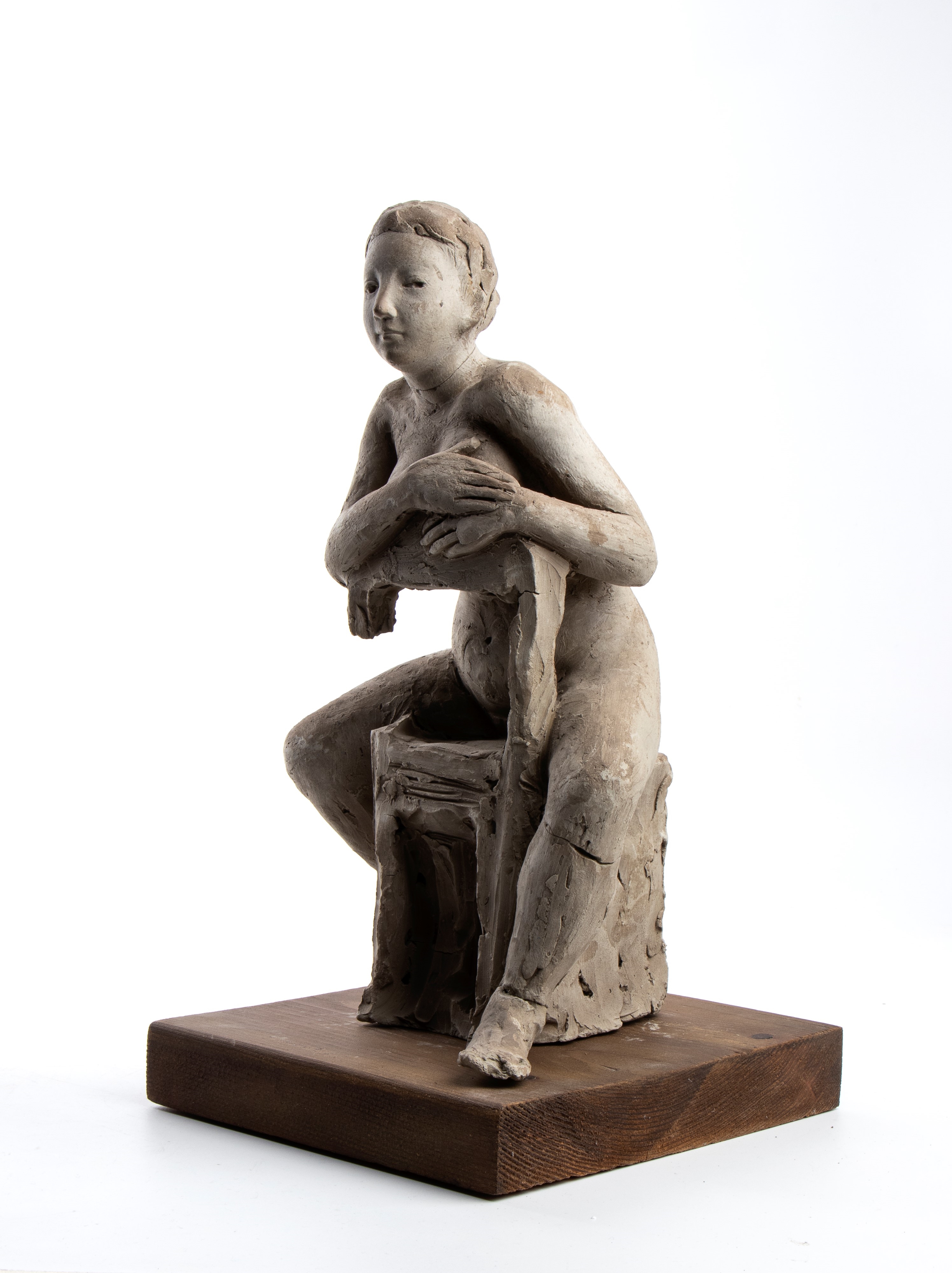 Andrea Spadini | Female figure seating | MutualArt