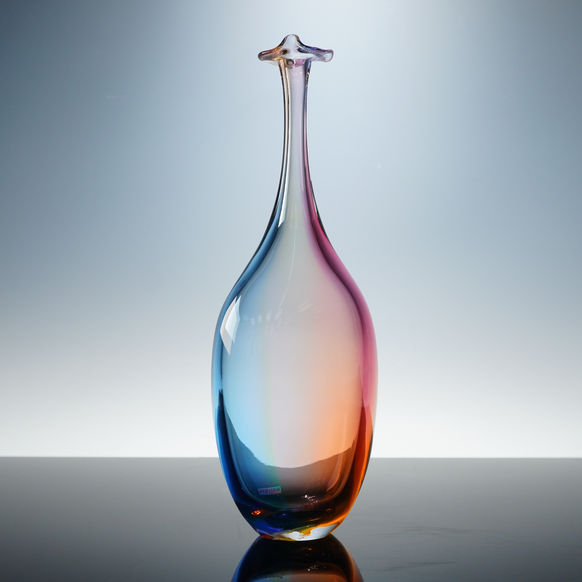 Kjell Engman | Kosta Boda by Kjell Engman Art Glass Vase, Fidji | MutualArt